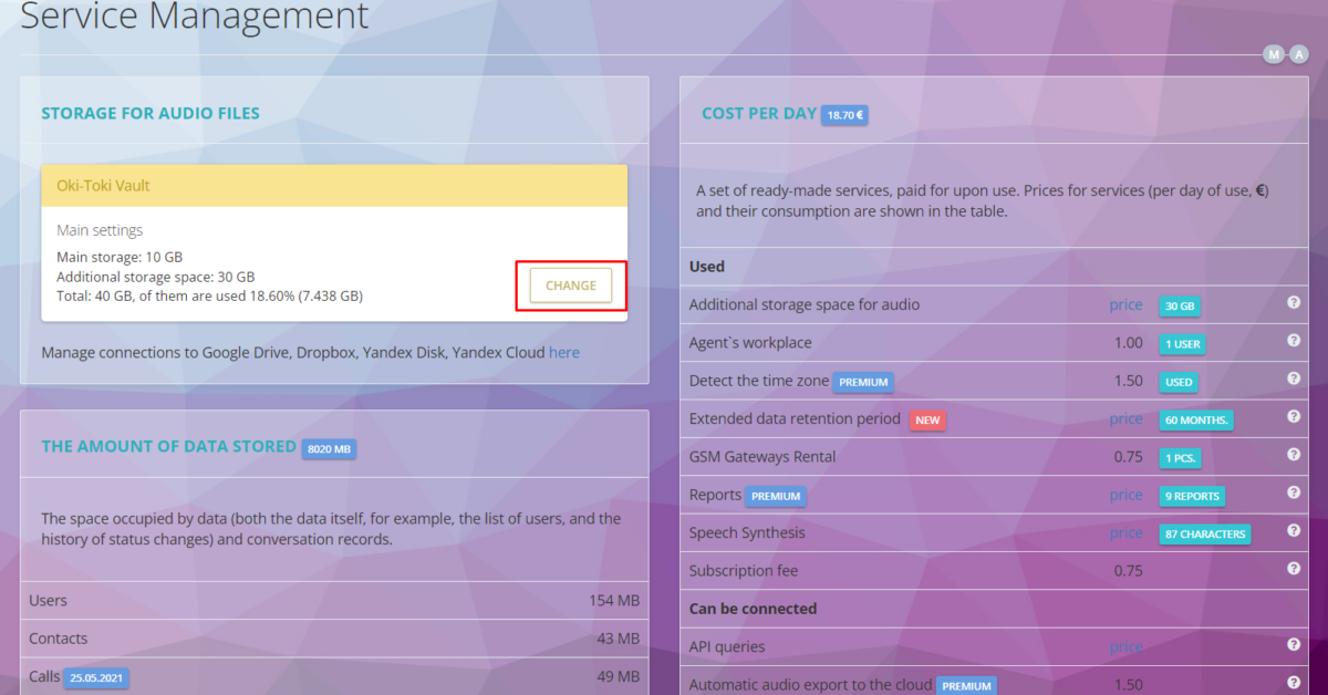 Using Oki-Toki Storage vs Google Drive