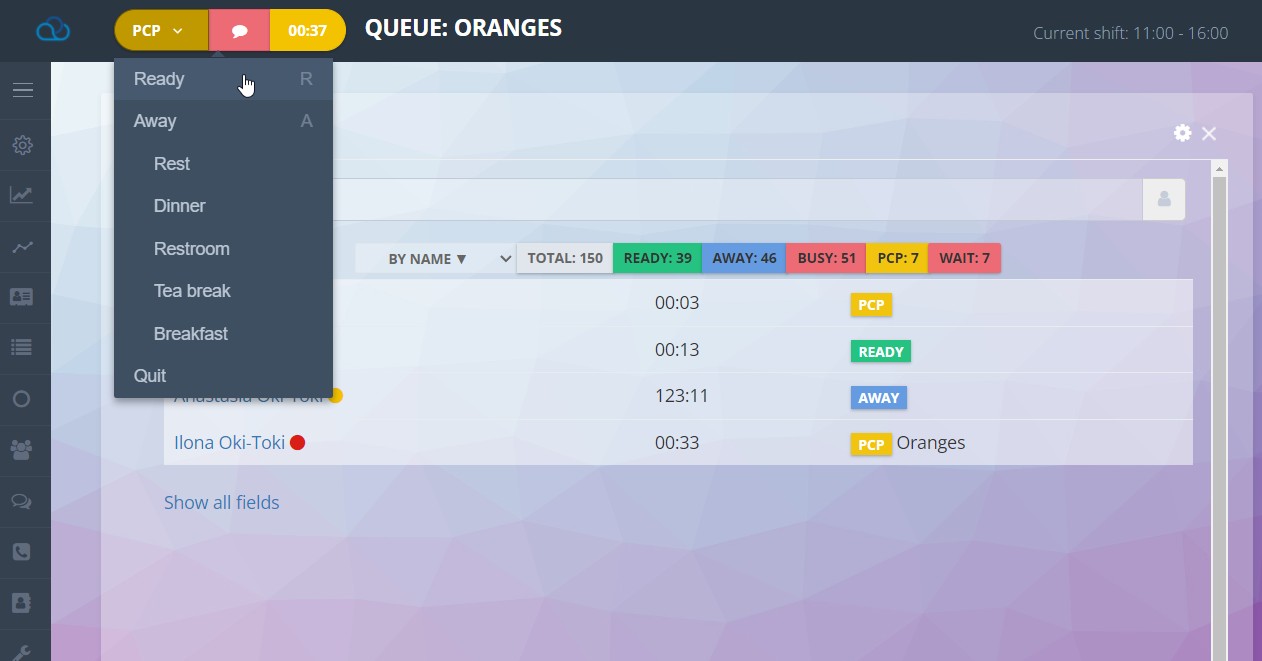 Trabajo del agente después de la llamada: After Call Work (ACW) y PCP. - Oki-Toki